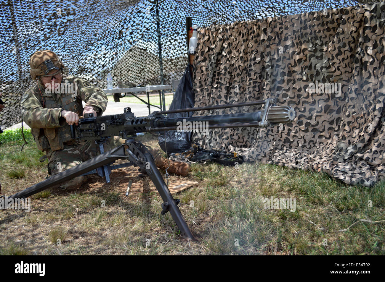 Spc. Justin Elick, an infantryman assigned to 2nd Battalion, 35th ...