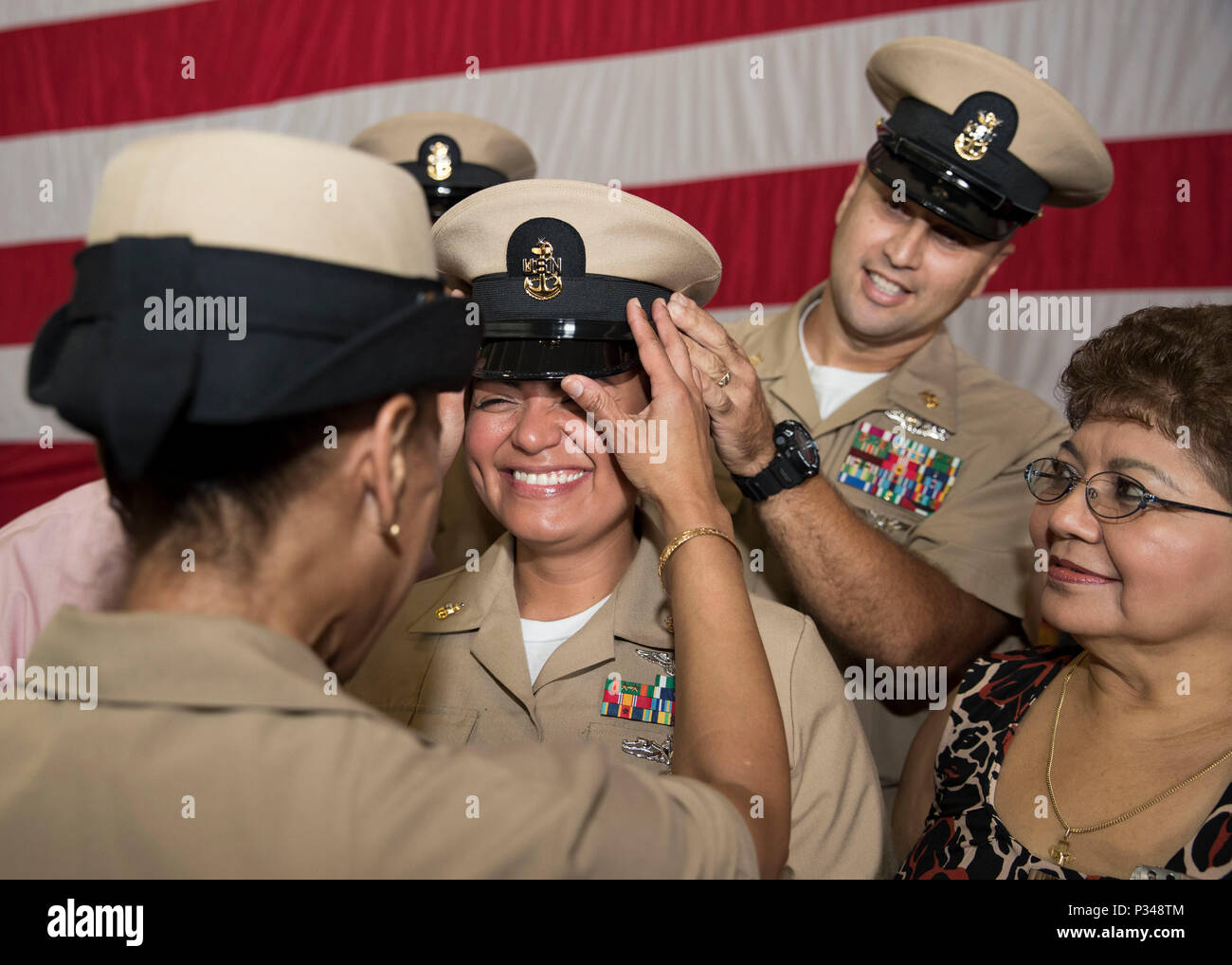 NORFOLK, Va. (June 12, 2018) -- Senior Chief Ship's Serviceman Angela ...