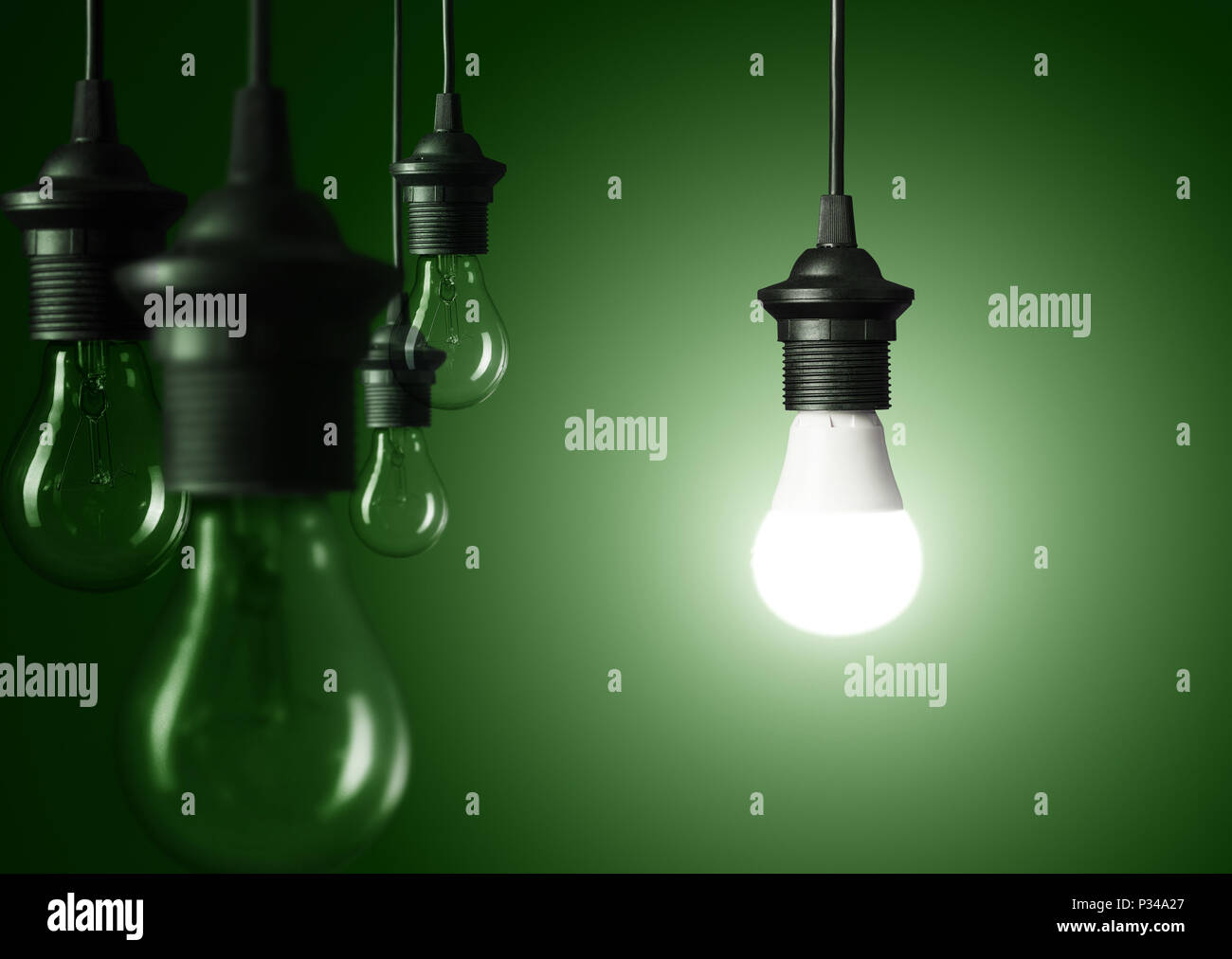 Lightbulb idea symbol hi-res stock photography and images - Alamy