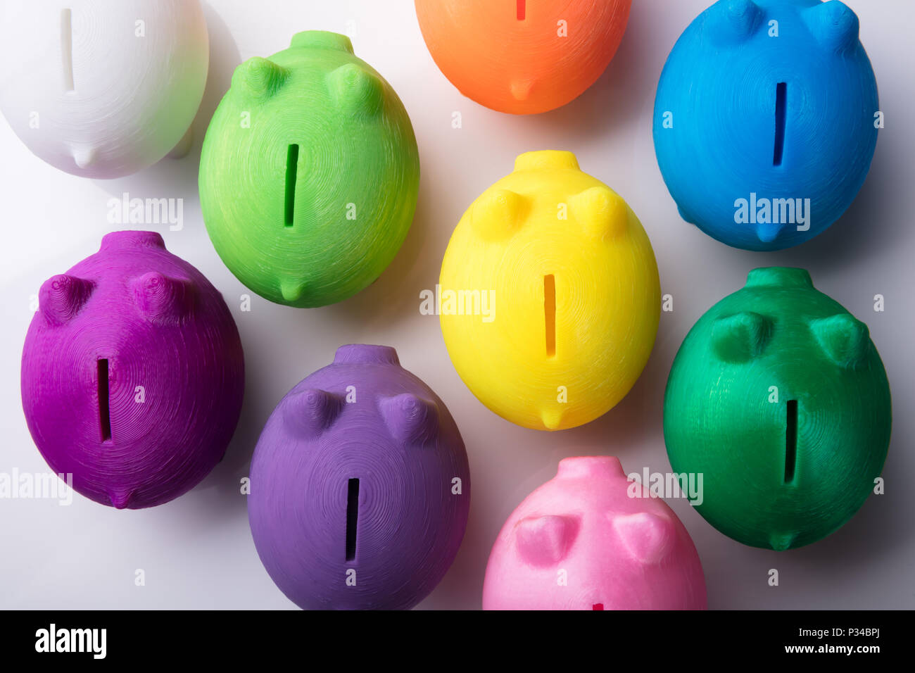 Multi colored pig hi-res stock photography and images - Alamy