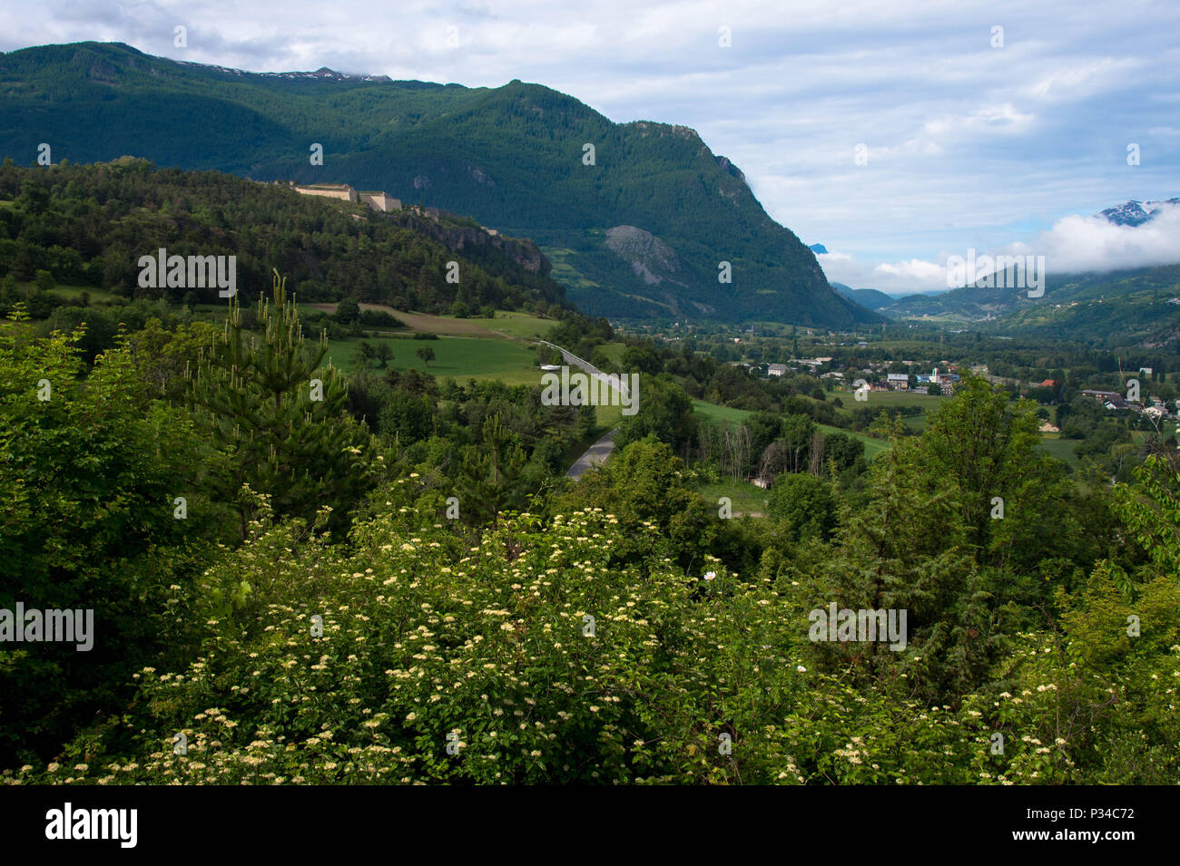 Eygliers in the french alps Stock Photo - Alamy