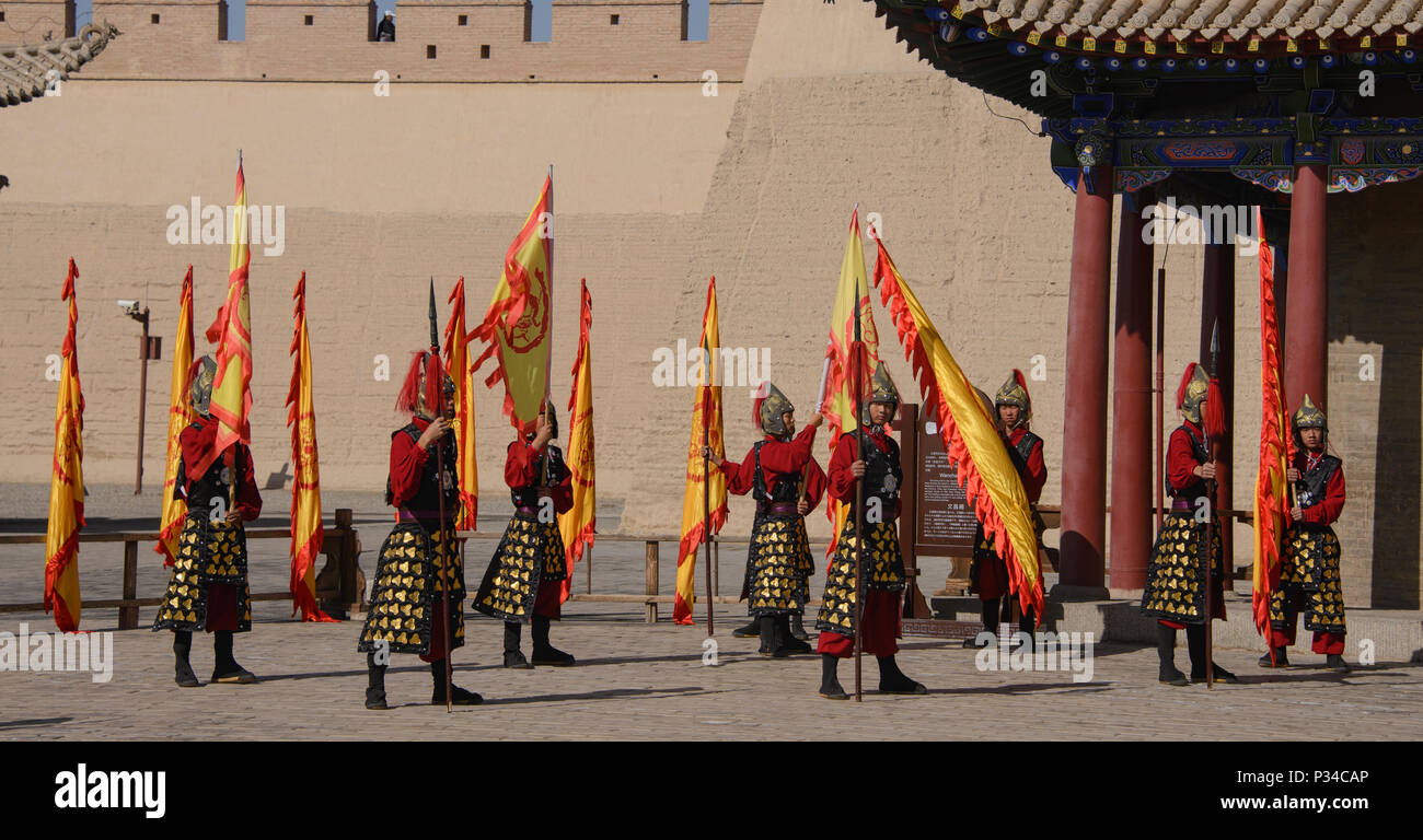 China gansu jiayuguan fort ming dynasty hi-res stock photography and ...