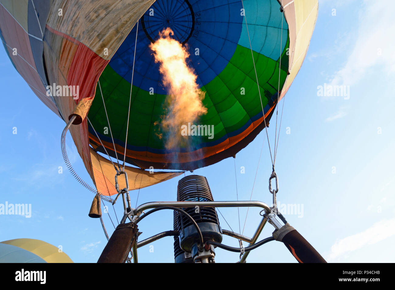 Hot Air Balloon Burner Stock Photos & Hot Air Balloon Burner Stock ...