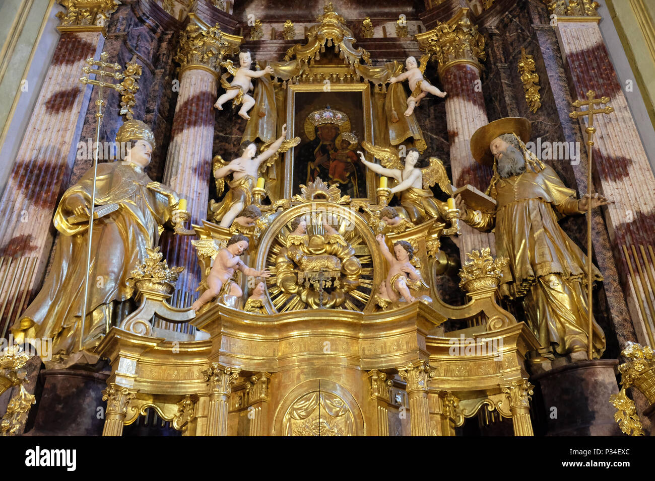 Altar immaculate conception catholic church hi-res stock photography and images - Alamy