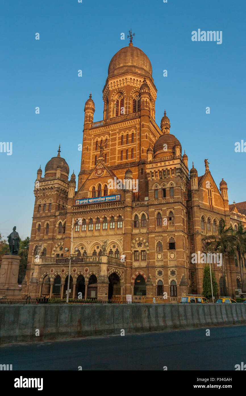 MUMBAI, INDIA - JANUARY 29, 2017 - BMC municipal building in Mumbai ...