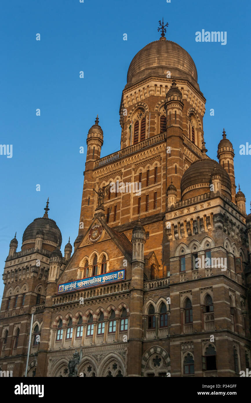 MUMBAI, INDIA - JANUARY 29, 2017 - BMC municipal building in Mumbai ...