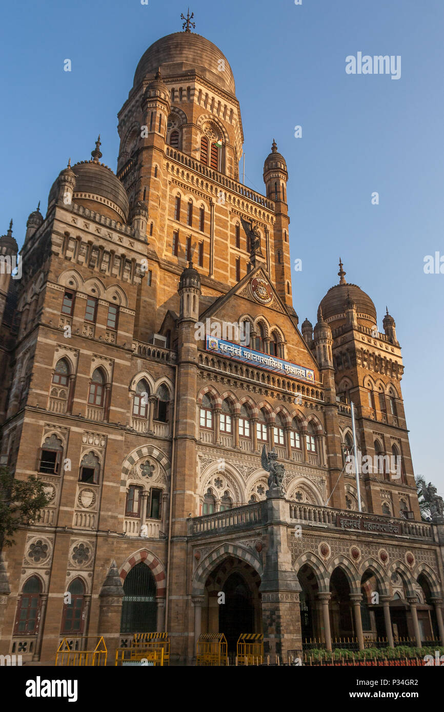 MUMBAI, INDIA - JANUARY 29, 2017 - BMC municipal building in Mumbai ...
