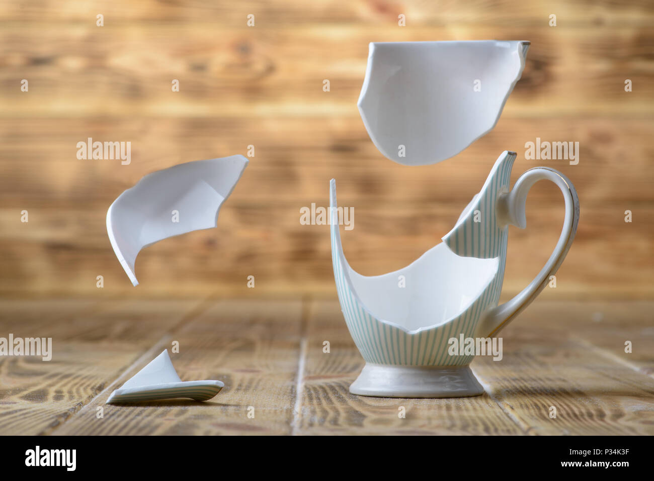 Broken coffee cup cutout hi-res stock photography and images - Alamy