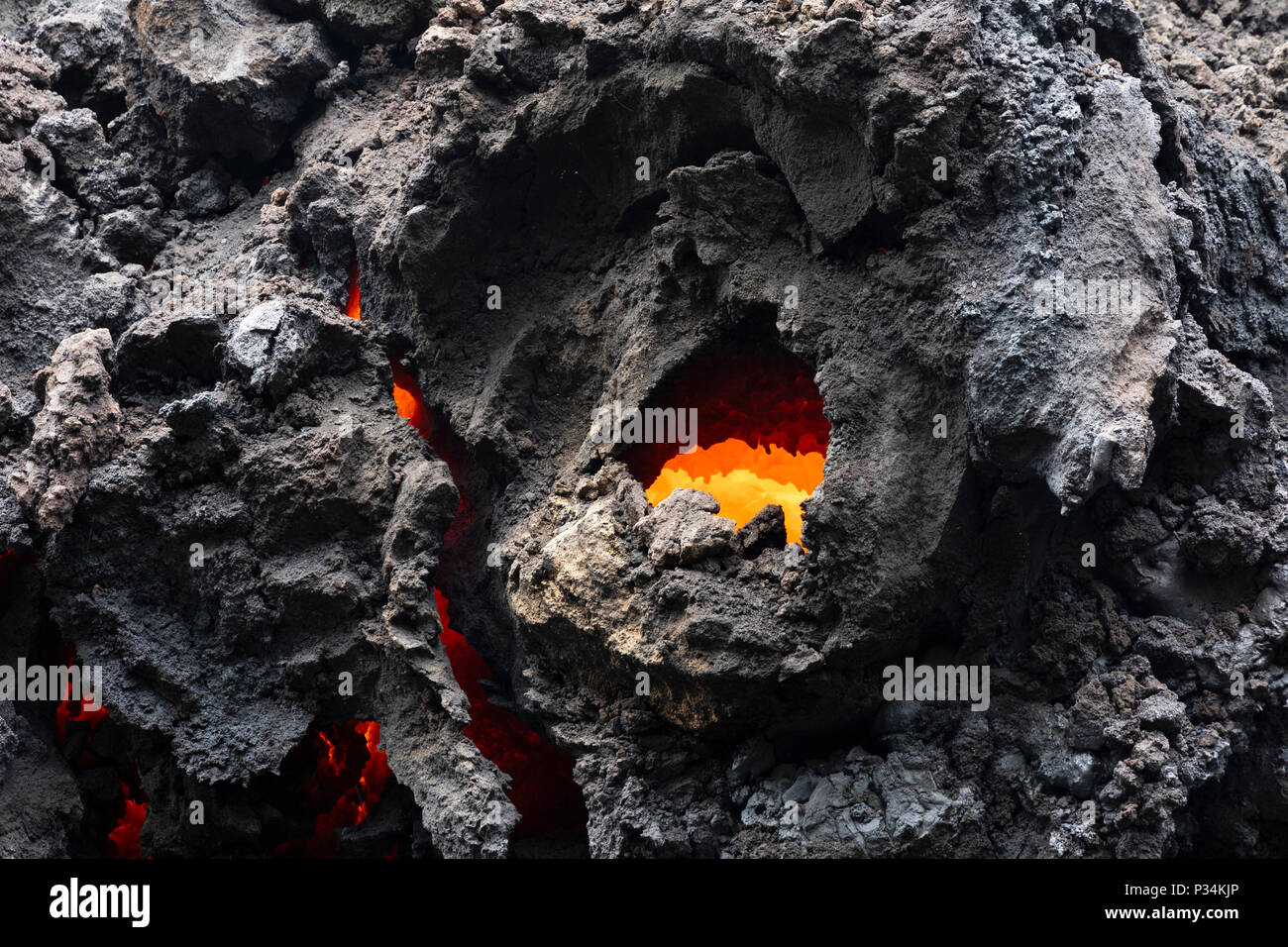 Lava rock close up on big island hi-res stock photography and images ...