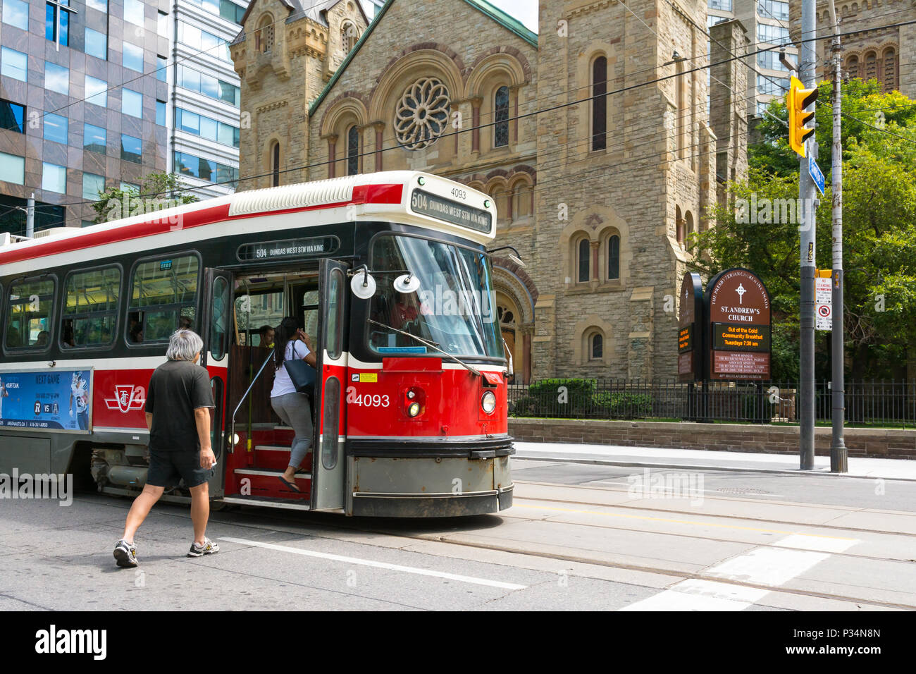Toronto city sightseeing bus hi-res stock photography and images - Alamy