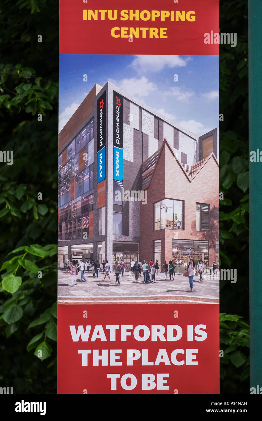 Intu watford shopping centre extension hi-res stock photography and ...