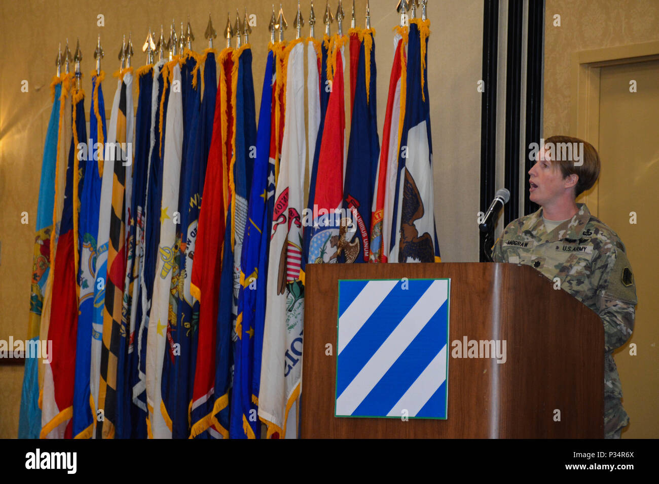 Lt. Col. Kasi E. McGraw, the commander of the 82nd Civil Affairs ...