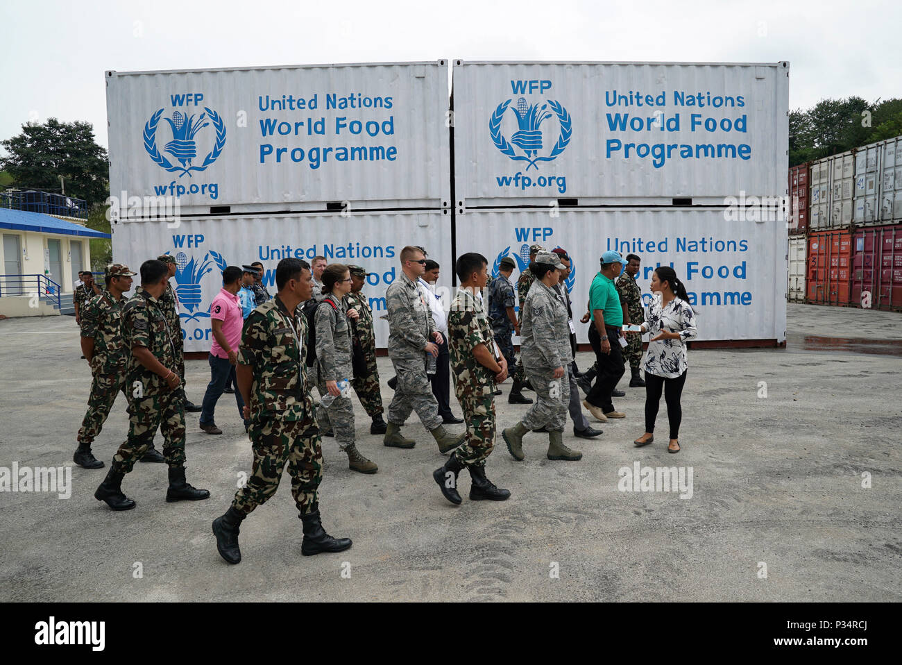 Nepal world food programme hi-res stock photography and images - Alamy
