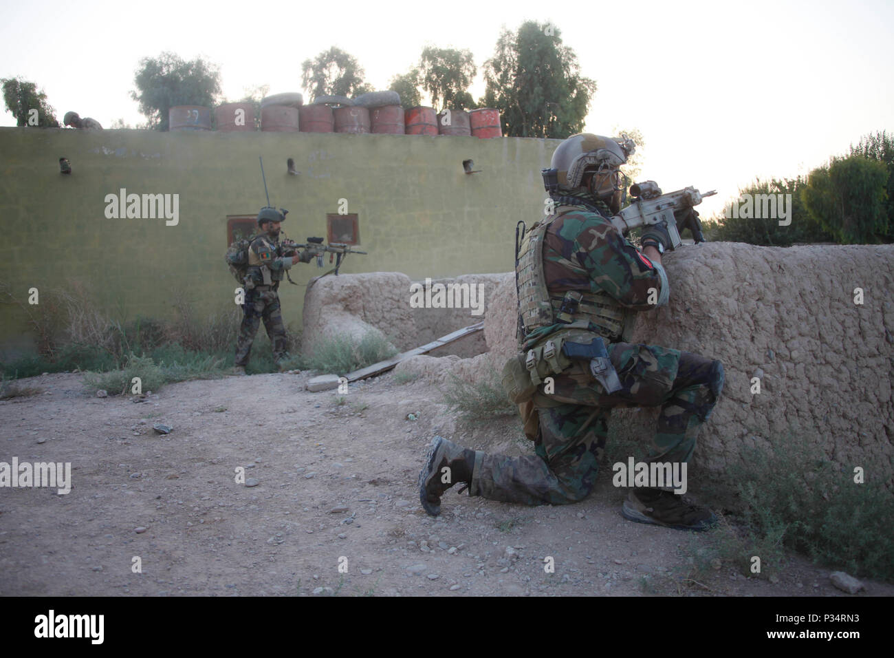160823-A-CL980- 048 An Afghan National Army Commando, from 9th Special ...