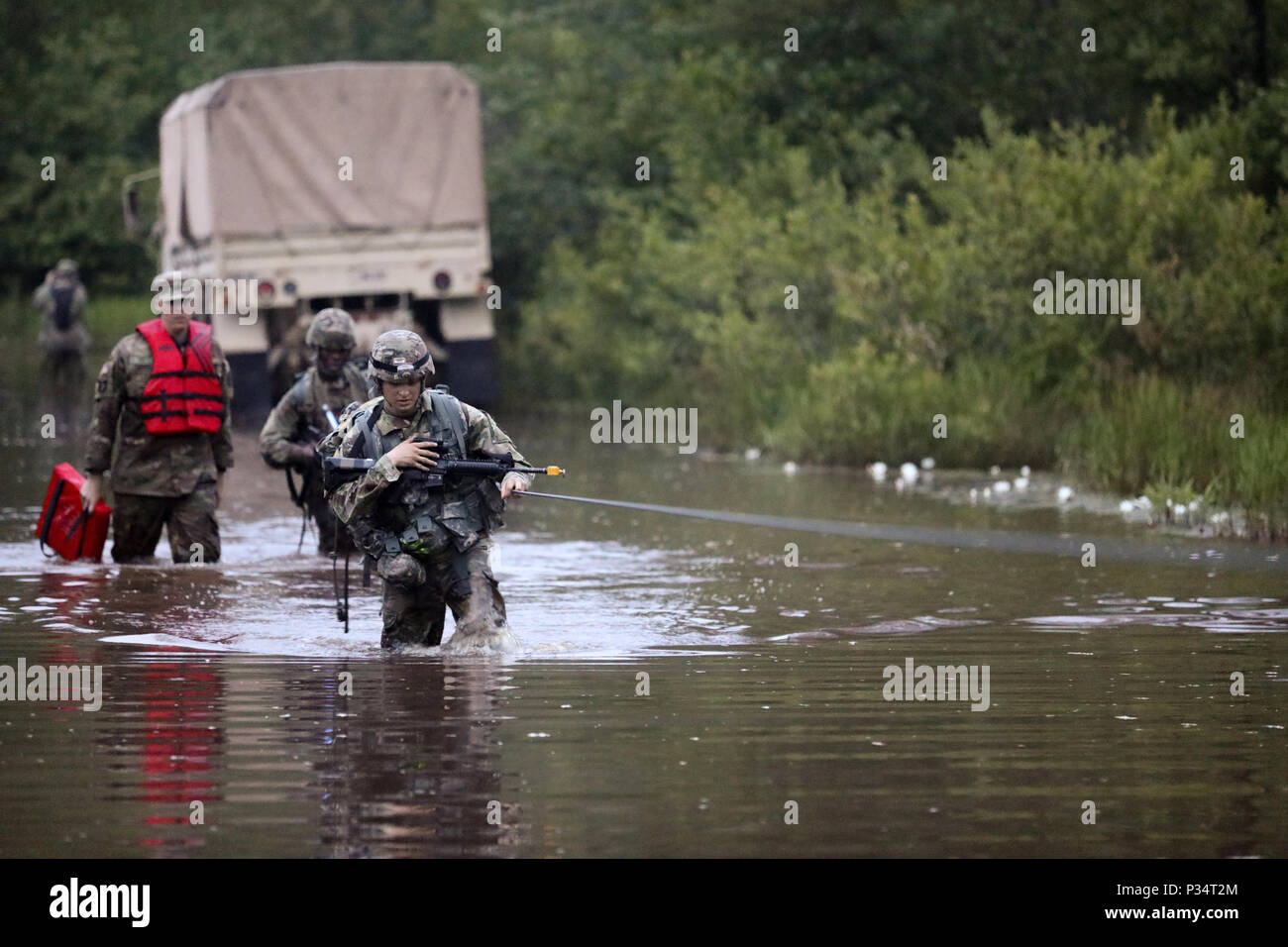 U.S. Army Reserve Spc. Jorge Villicana, a multi-channel transmission ...
