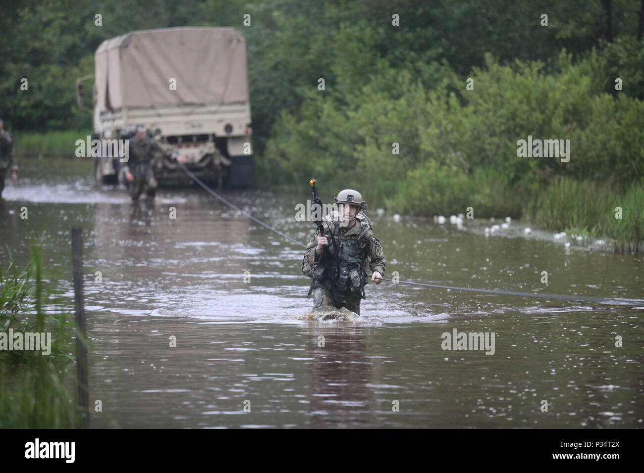 U.S. Army Reserve Spc. Joshua Schwartz, a chaplain's assistant with the ...