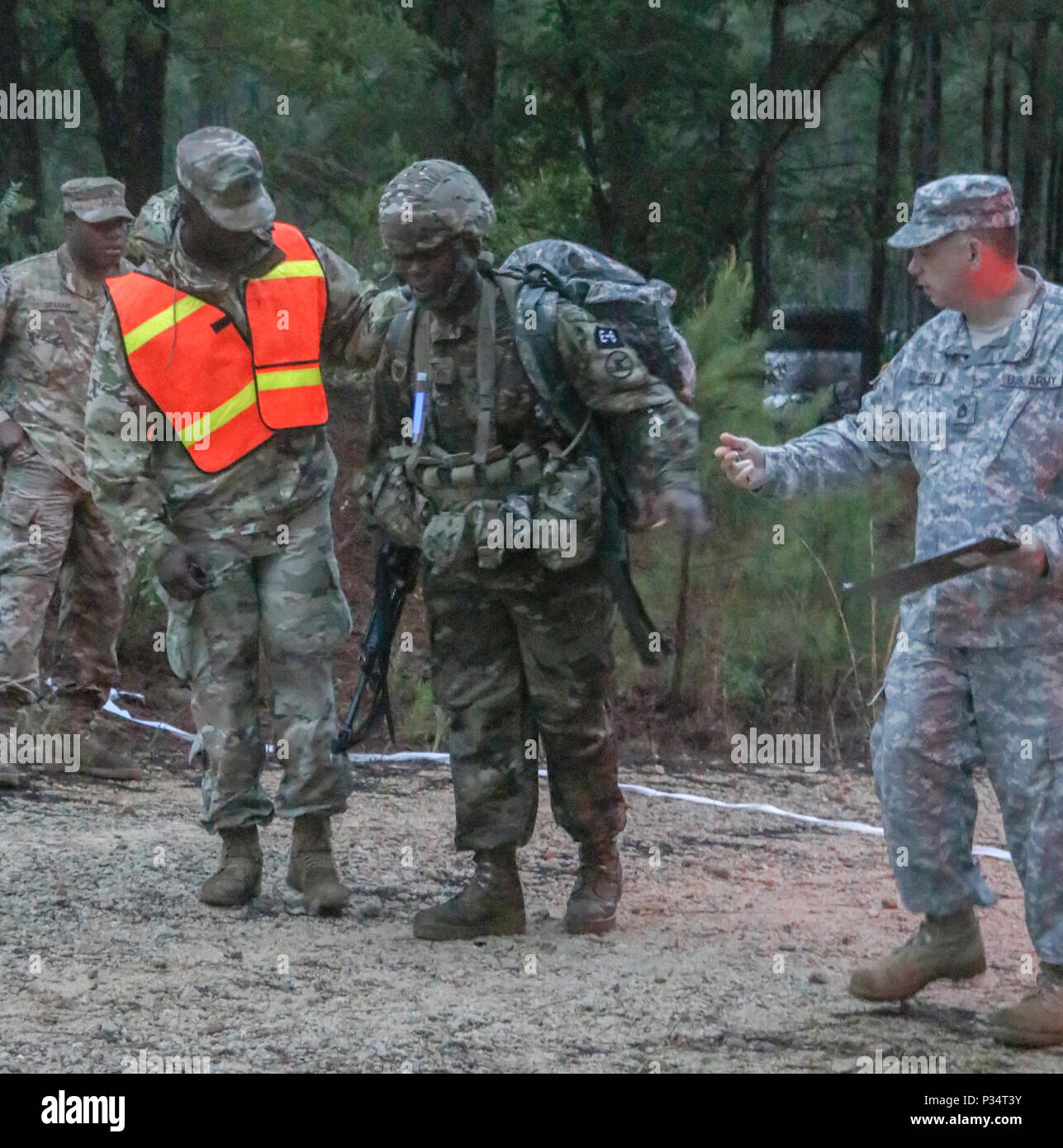U.S. Army Reserve Pfc. Ladarius Smith, a human resources specialist ...