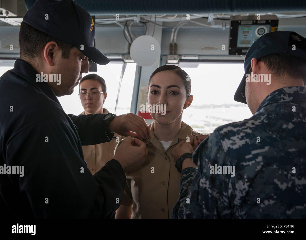 NORFOLK, Va. (June 12, 2018) – Quartermaster 2nd Class Lydia Pandorf ...