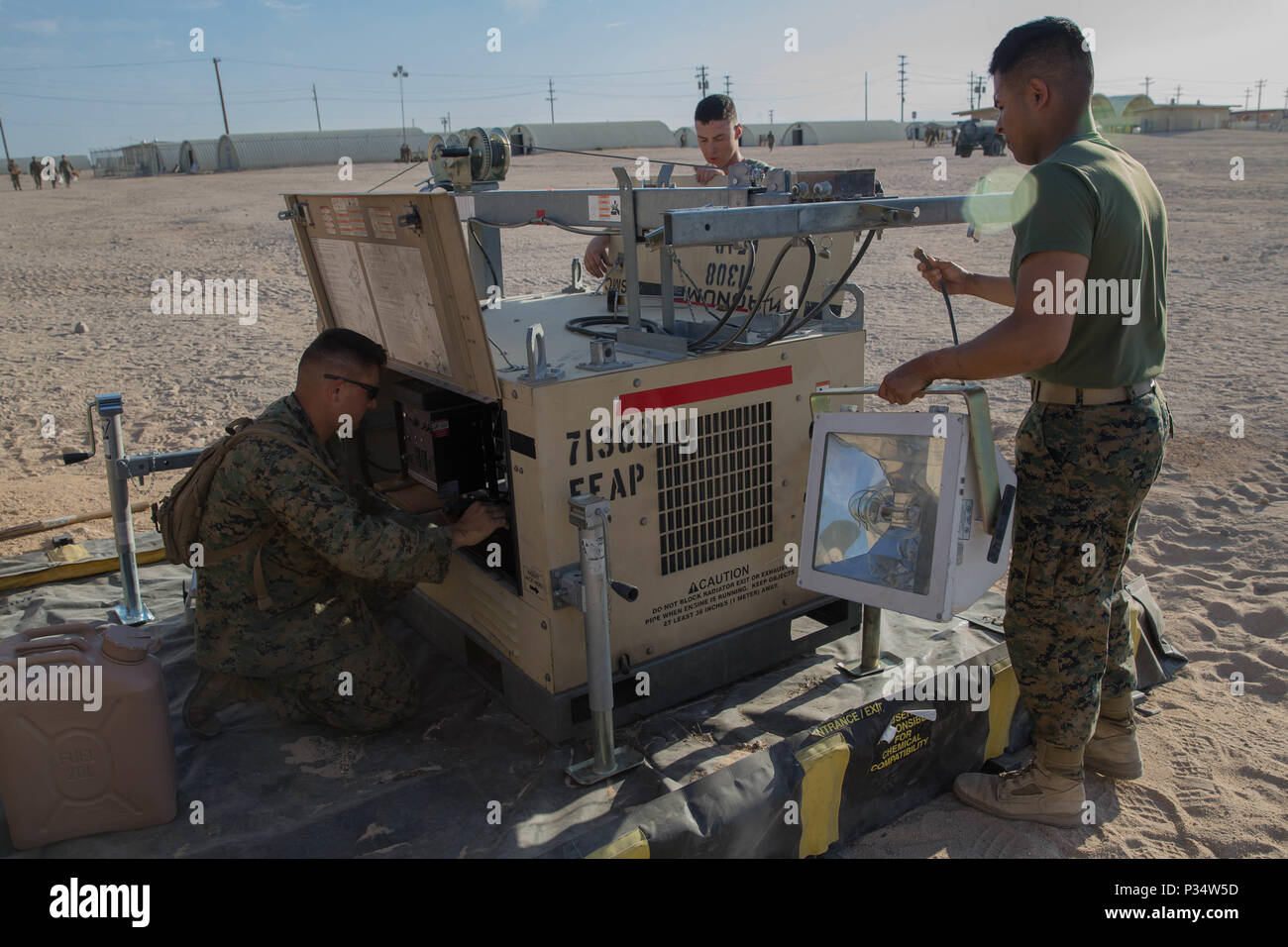 Staff Sgt. Lucas White, an engineer equipment electrical systems ...