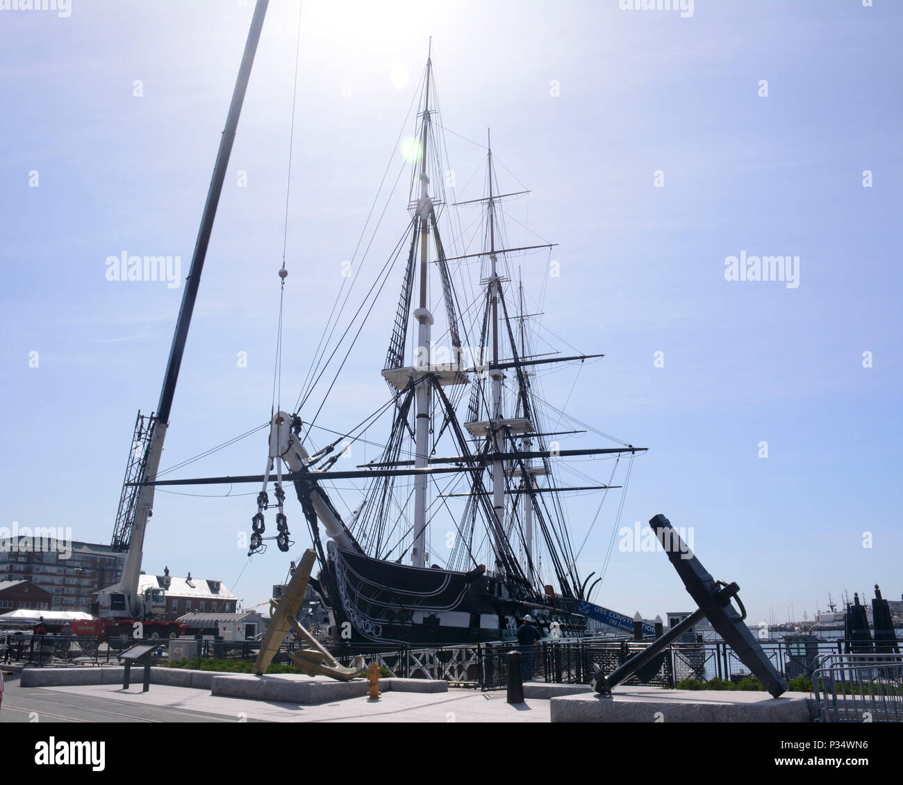 BOSTON (June 12, 2018) Dan McClane (left) and Ryan Whitehead (right ...