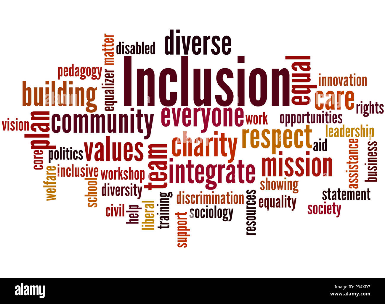 Inclusion for the disabled Cut Out Stock Images & Pictures - Alamy