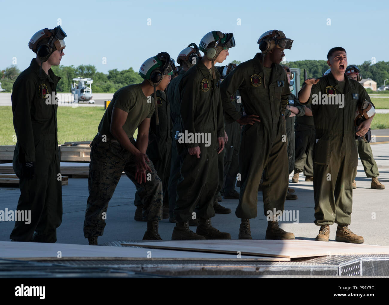 U.S. Marine Corps Sgt. Michael Sailor, Marine Light Attack Helicopter ...