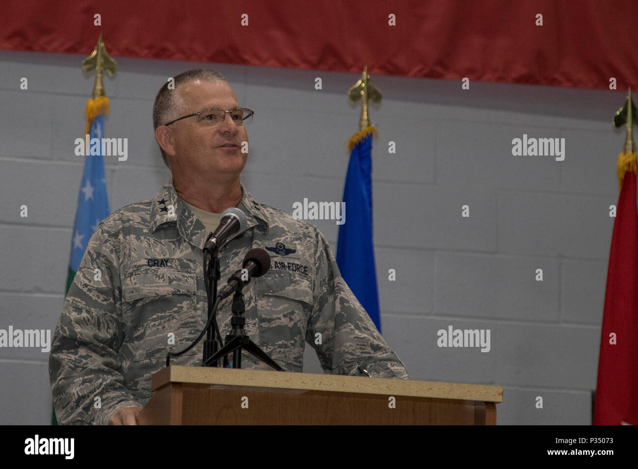 U.S. Air Force Maj. Gen. Steven Cray, adjutant general of Vermont ...
