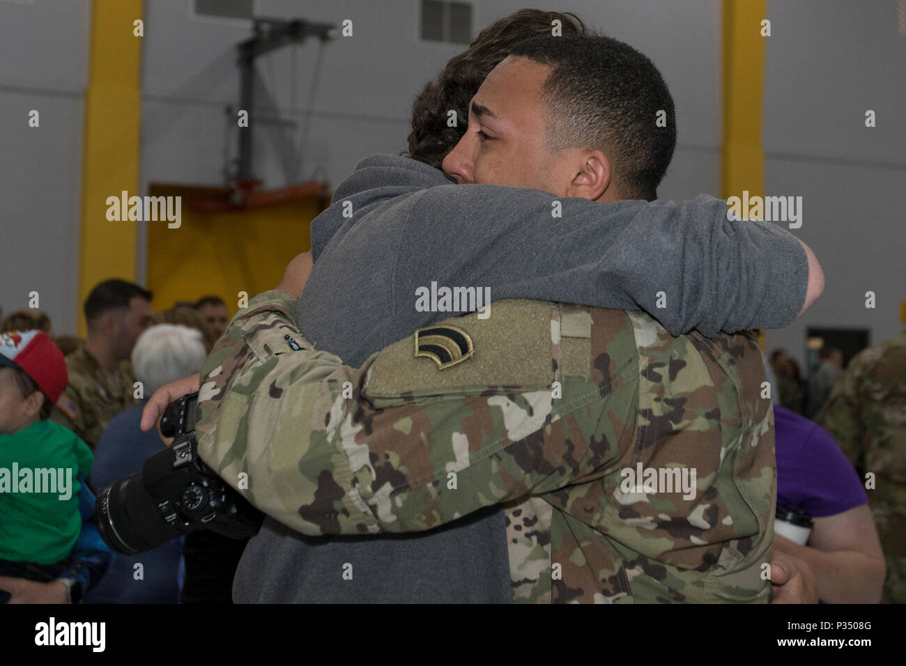 U.S. Army Spc. Brion Houston, Charlie Company, 3rd Battalion, 126th ...