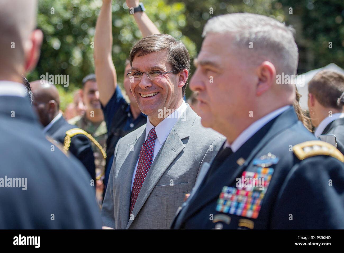Secretary of the Army Dr. Mark T. Esper hosts the 243rd Army Birthday ...