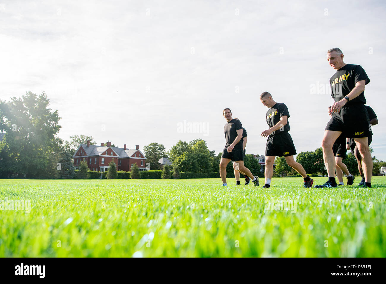 Secretary of the Army Dr. Mark T. Esper leads the U.S. Army Birthday ...
