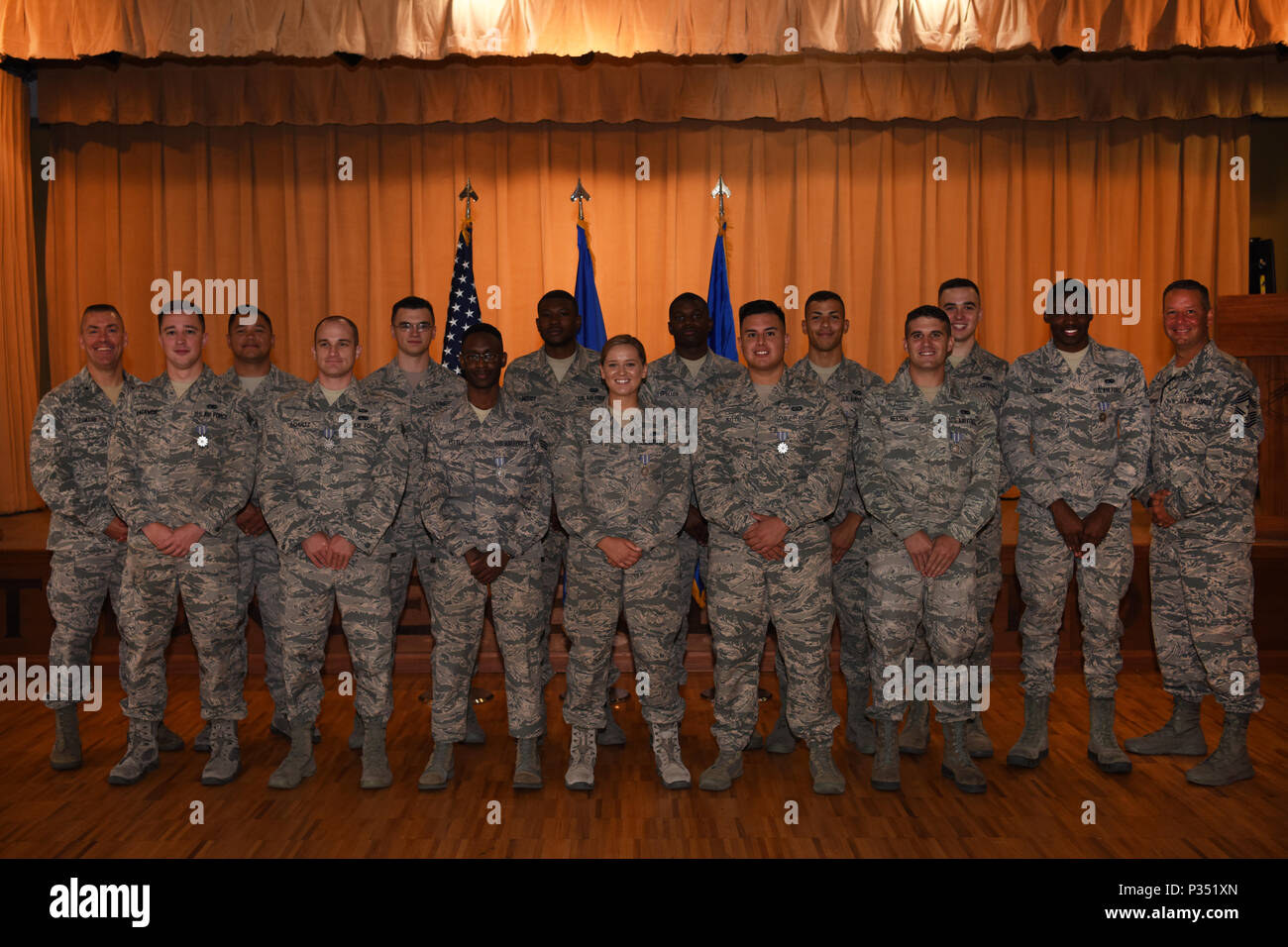 Brig. Gen. Brook Leonard, 56th fighter Wing Commander, and Command ...