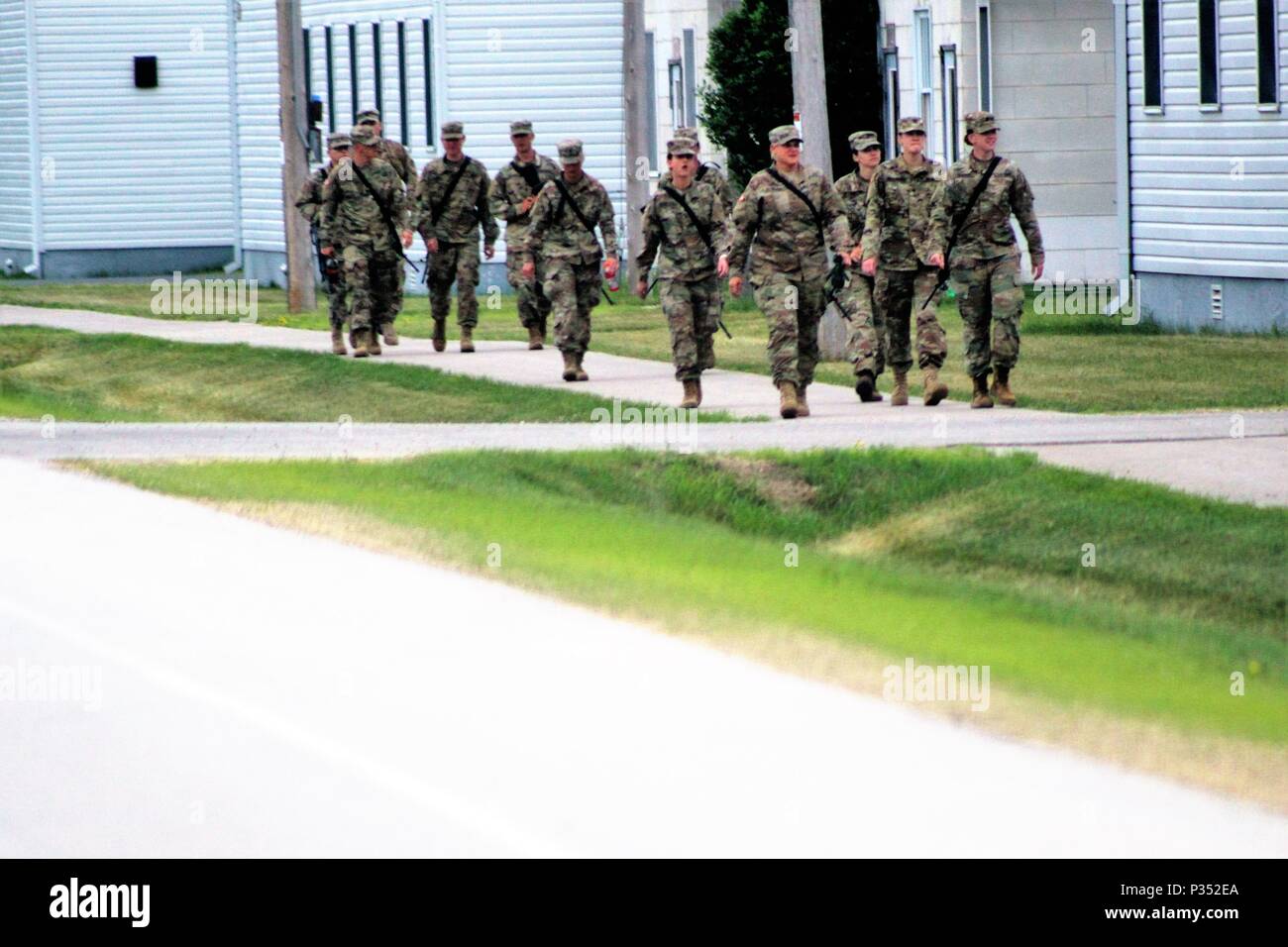 Soldiers at Fort McCoy, Wis., for training in the 86th Training ...