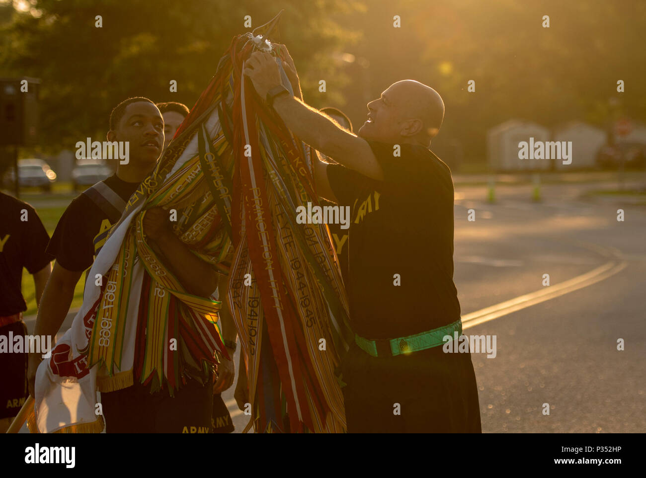 U.S. Army Command Sgt. Maj. Eric Vidal, 733rd Mission Support Group ...