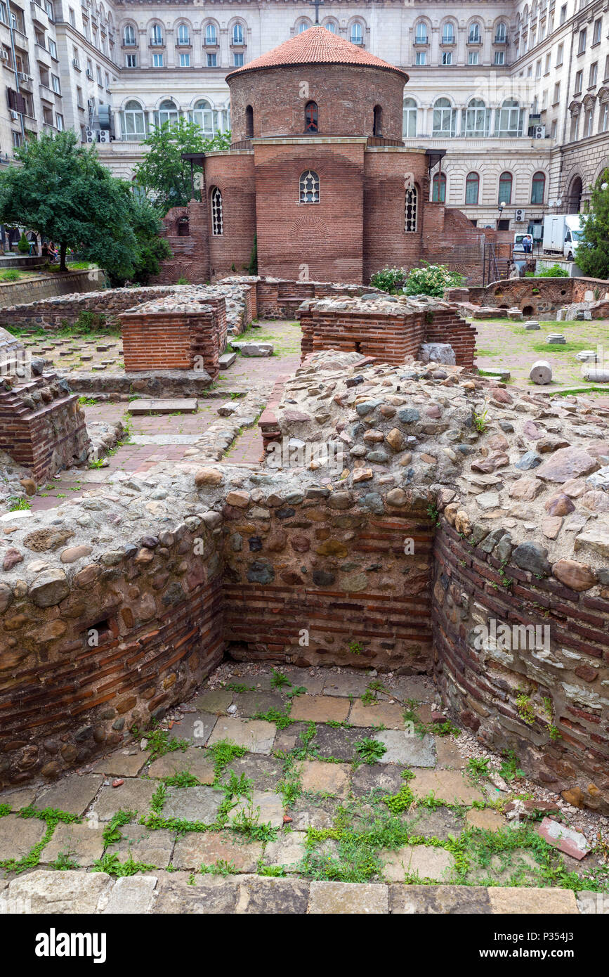 St george church sofia hi-res stock photography and images - Alamy