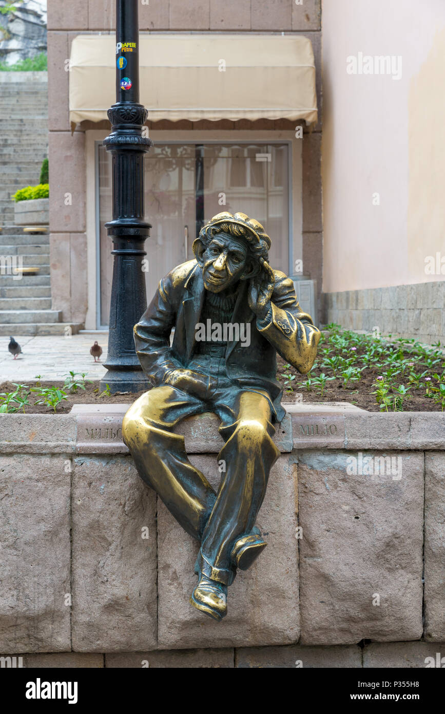PLOVDIV, BULGARIA - JUNE 6, 2018: Miljo or Milyu statue, 'The Great ...