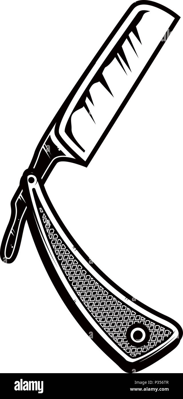 Straight Razor Clip Art