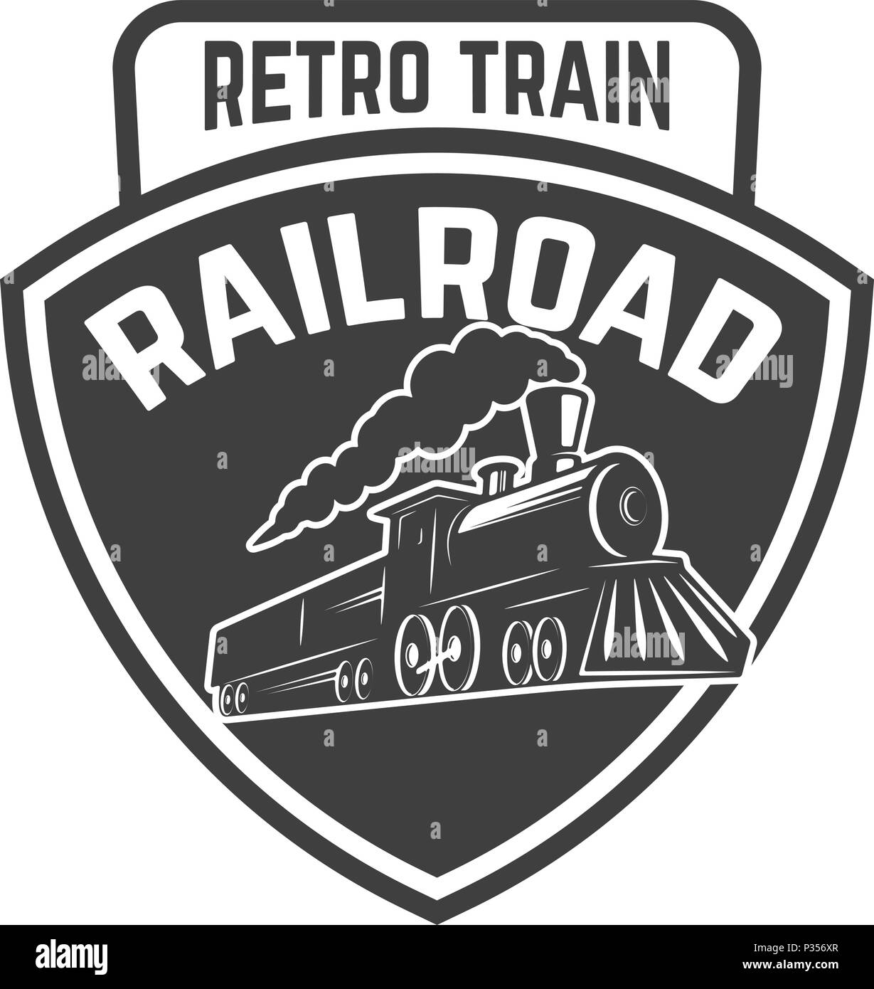 Vintage Railroad Logo