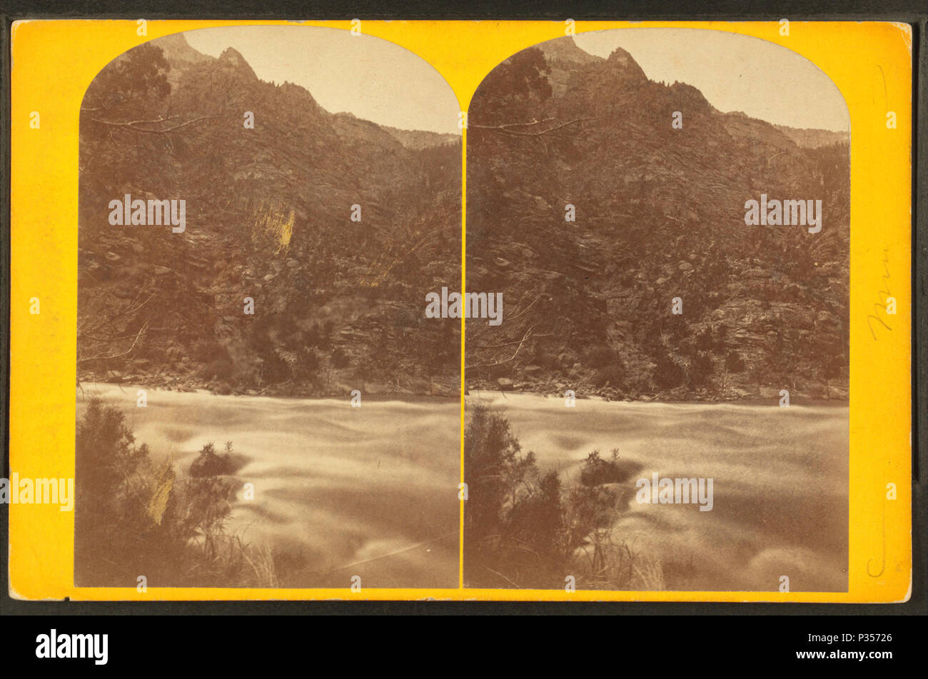 53 Canyon of Lodore, Green River, NW Colorado, by E. O. Beaman Stock ...