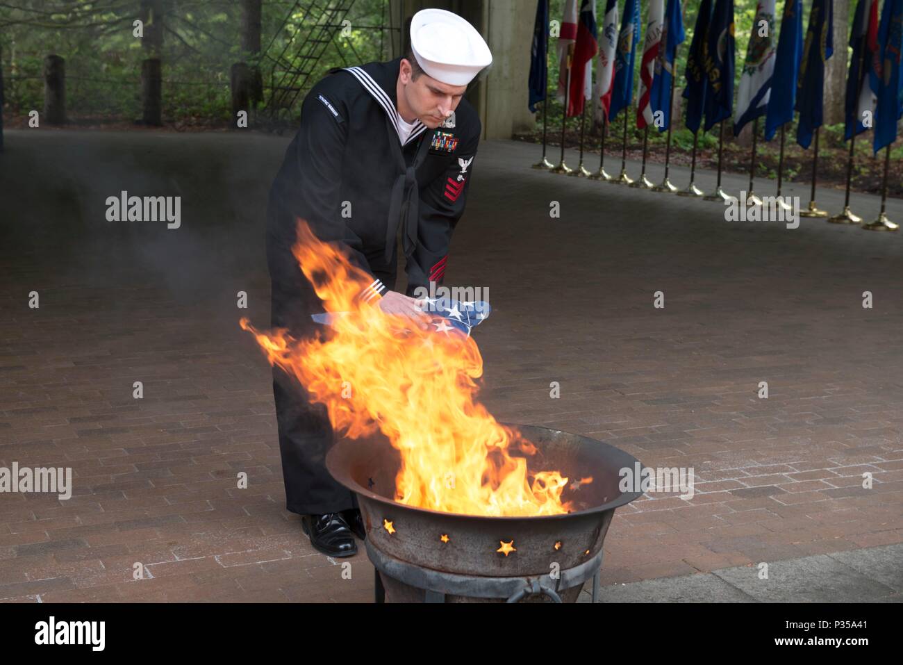 BANGOR, Wash. (June 14, 2018) Machinery Repairman 1st Class David Sams ...