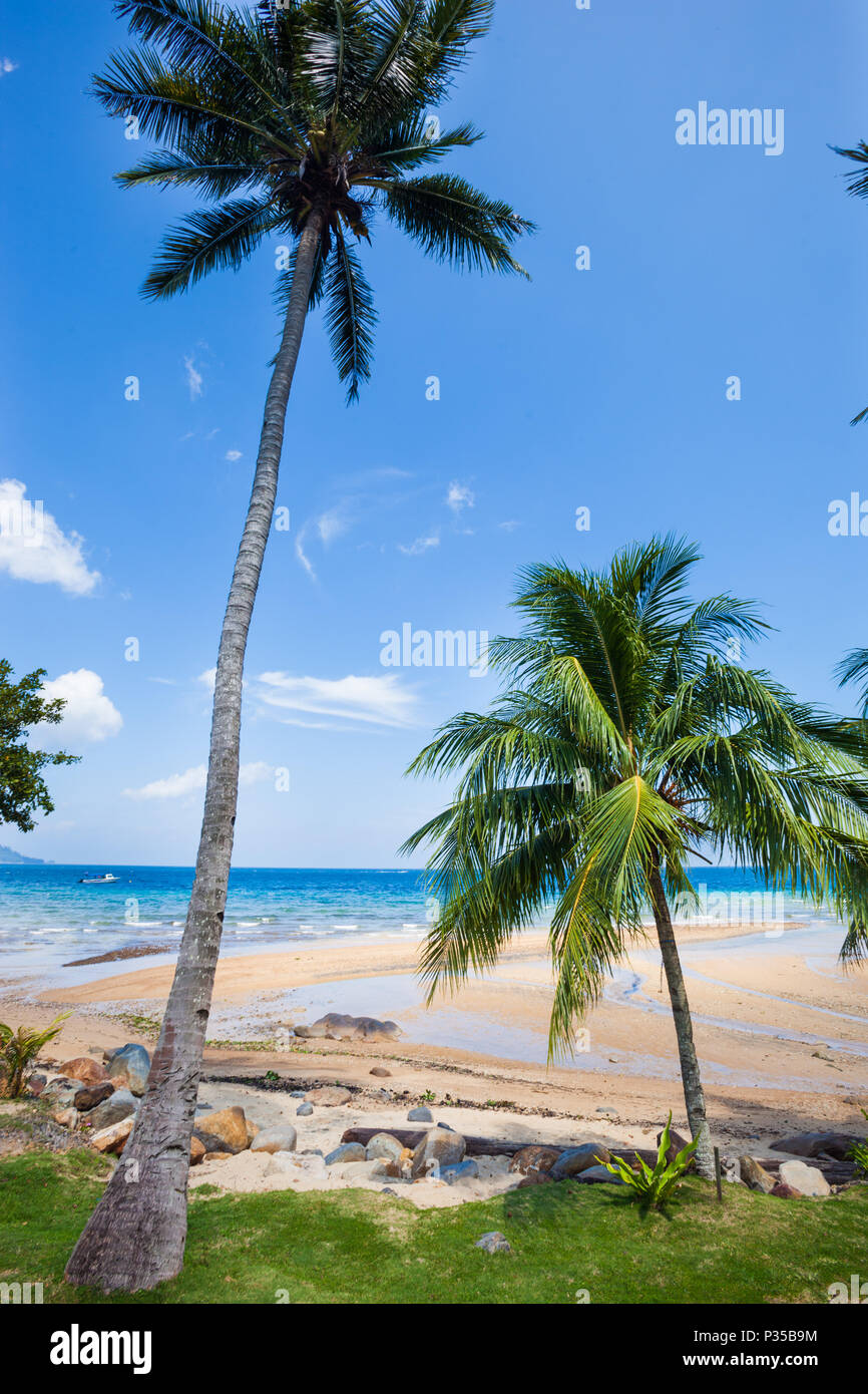 Air Batang (ABC) beach, (Pulau) Tioman Island, Malaysia Stock Photo - Alamy