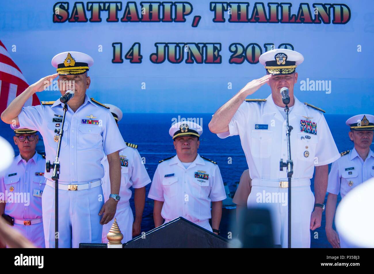 Commander in chief of the royal thai navy hi-res stock photography and ...