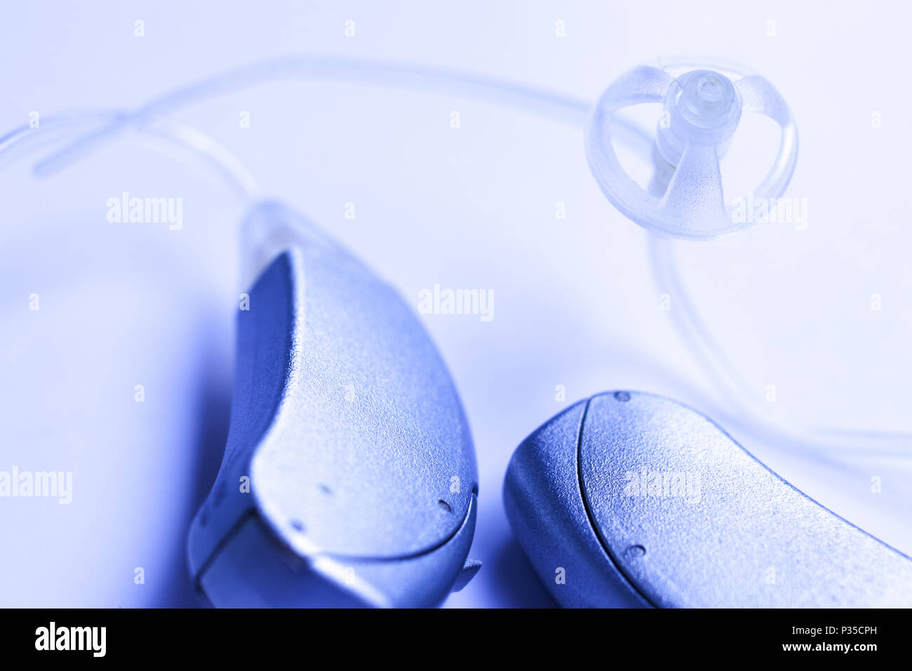 Digital modern technology hearing aid device to help the deaf and har ...