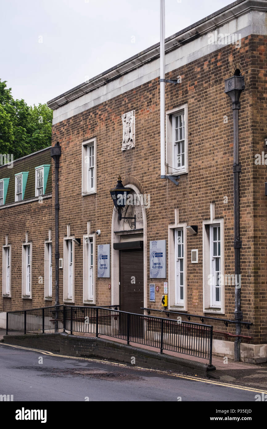 Watford police station hi-res stock photography and images - Alamy