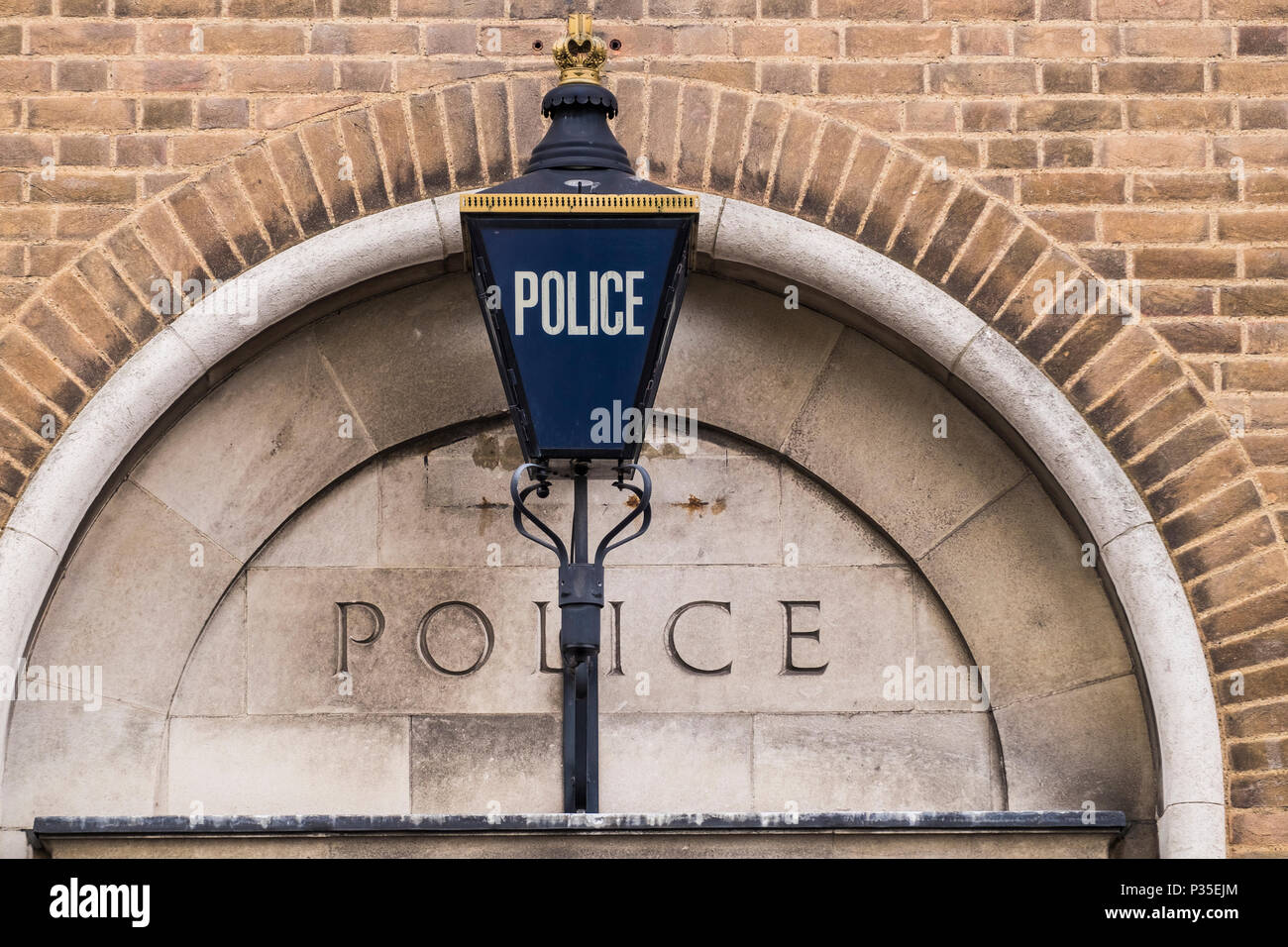 Watford police station on Shady Lane, Watford, Hertfordshire, England ...