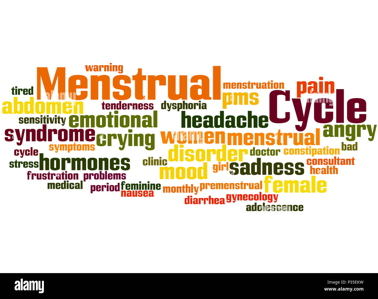 Female menstrual cycle doctor hi-res stock photography and images - Alamy