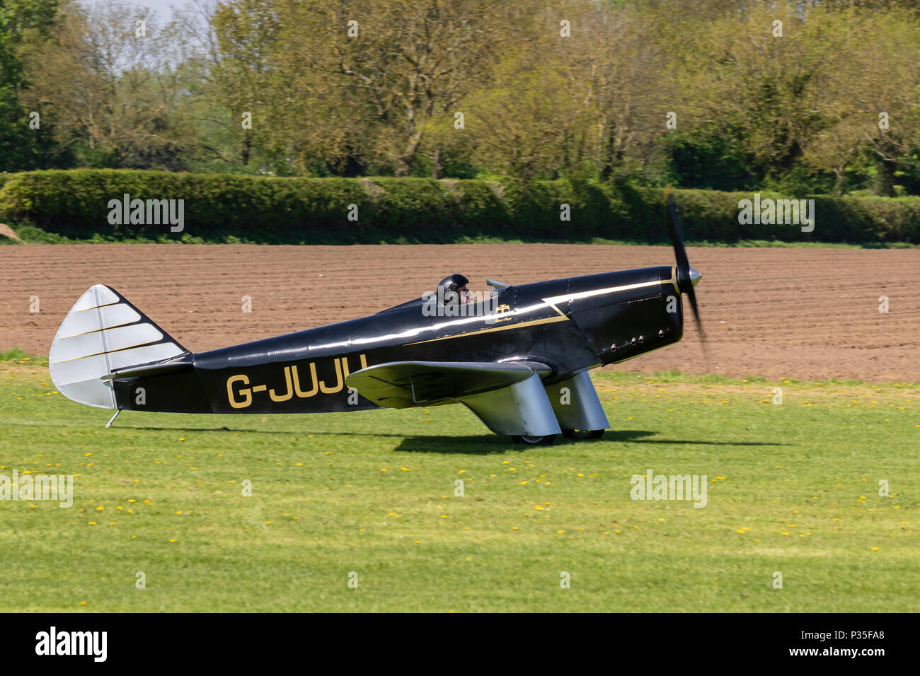 Chilton DW1A G-JUJU Stock Photo - Alamy