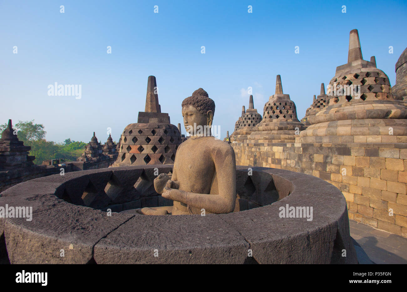 Borobudur temple java hi-res stock photography and images - Alamy