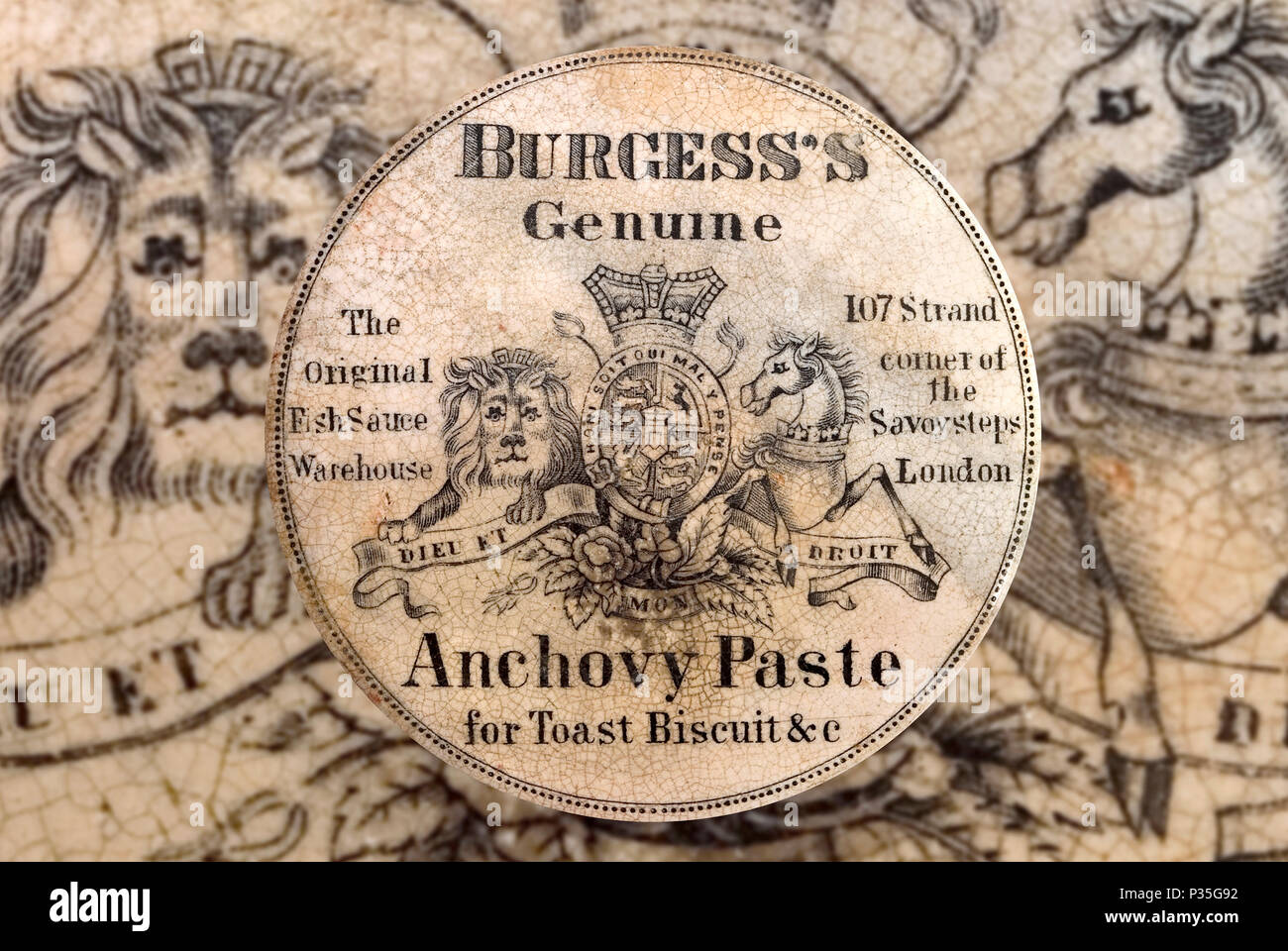 Victorian food packaging hi-res stock photography and images - Alamy