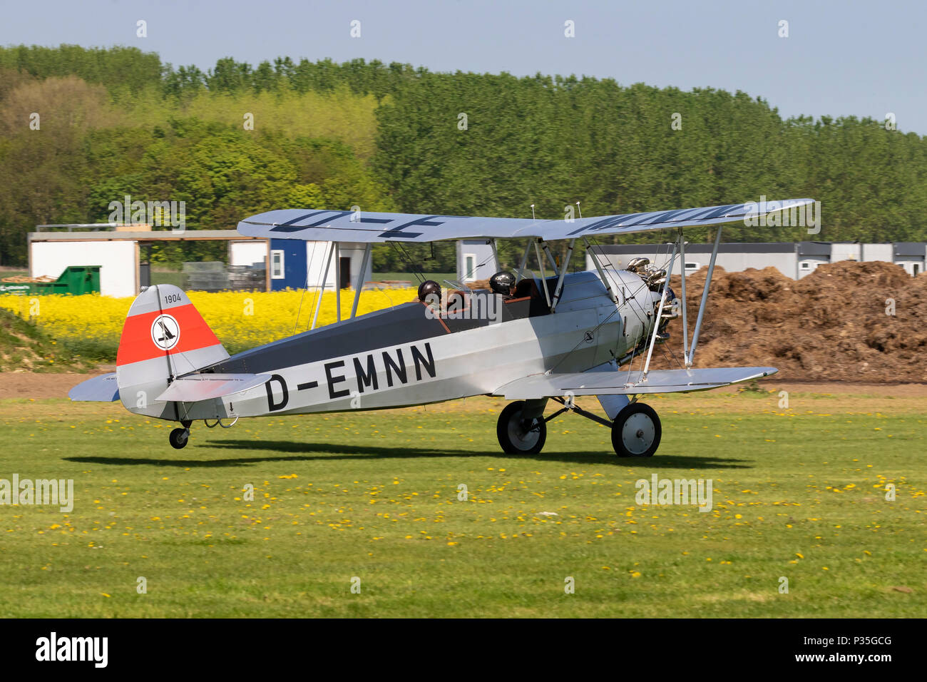 Focke-Wulf Fw44 Stieglitz D-EMNN Stock Photo - Alamy