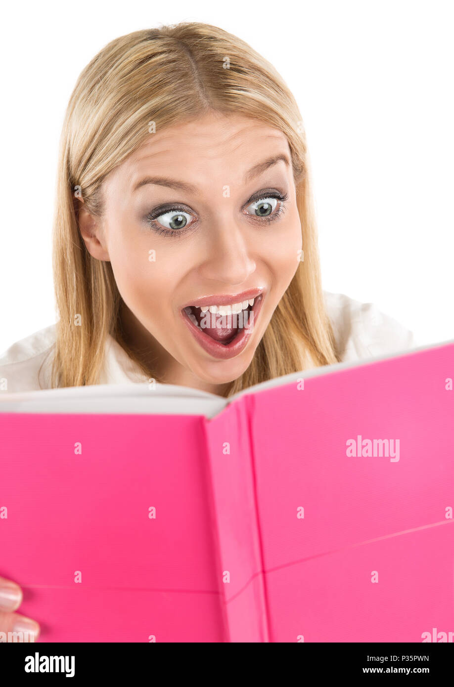 Reading letter shock hi-res stock photography and images - Alamy